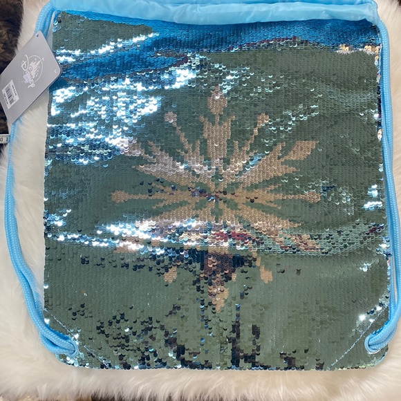Disney | Bags | Frozen Disney Sequin Backpack | Poshmark